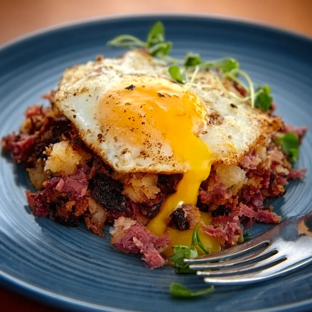 CRISPY CORNED BEEF HASH LEFTOVER MASTERPIECE - therecipesmom